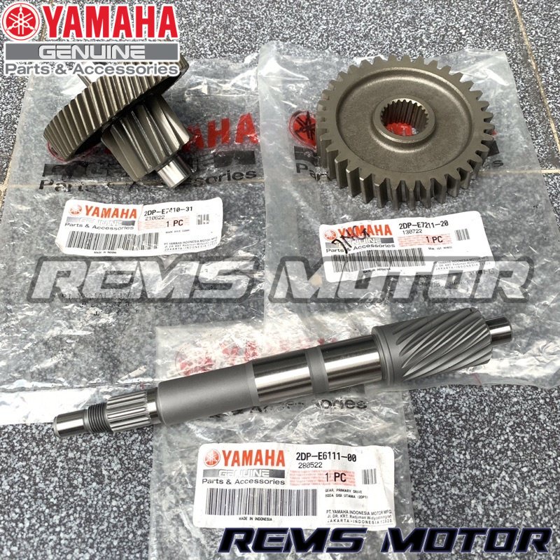 Jual GIRBOX RASIO NMAX OLD ORIGINAL YAMAHA GIR BOX GEAR BOX RATIO ...