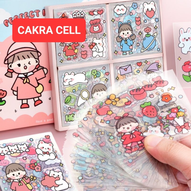 Jual Stiker Viral Lucu Kartun Motif Random Tanpa Box (1pcs) | Shopee ...