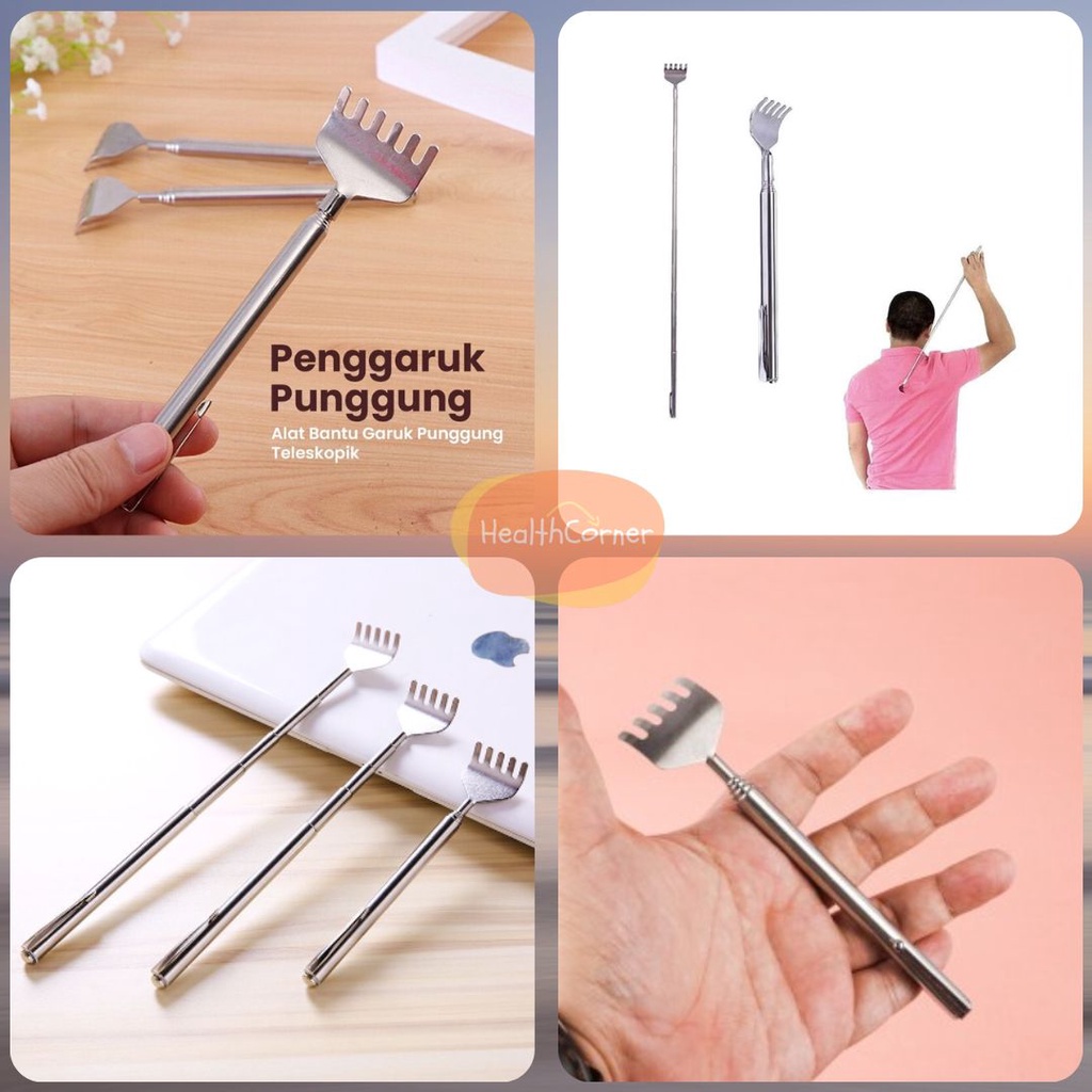 Jual Alat Garuk Punggung Stainless Extendable Alat Garuk Punggung Bisa ...