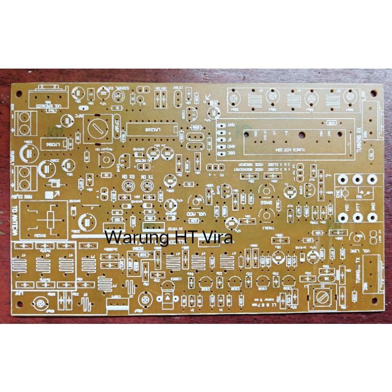 Jual PCB Transceiver FM (pemancar dan penerima FM) tuner korea | Shopee ...