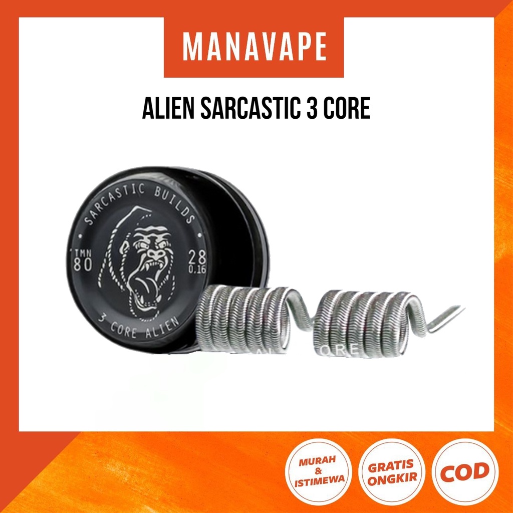 Jual COIL SARCASTIC ALIEN CLAPTON AUTHENTIC by ADAM DACHLAN | Shopee ...