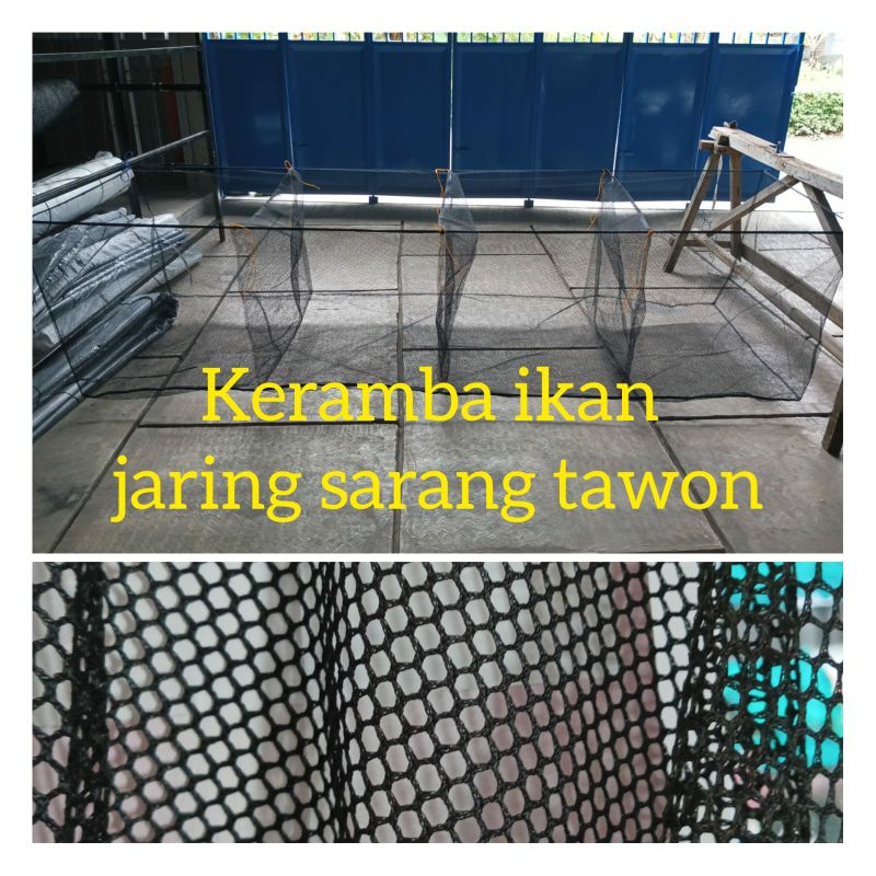 Jual Jaring Ikan Sarang Tawon Jaring Keramba Ikan Keramba Sekat Kerambah Ikan Karamba Ikan ...