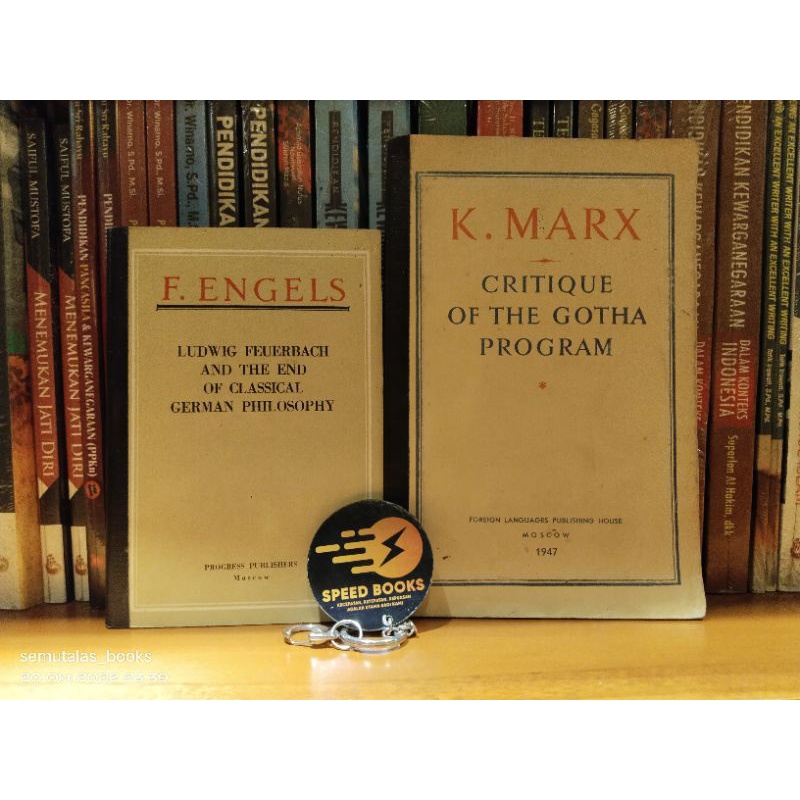 Jual PAKET KARL MARX FREDERICK ENGELS CRITIQUE OF THE GOTHA PROGRAM ...