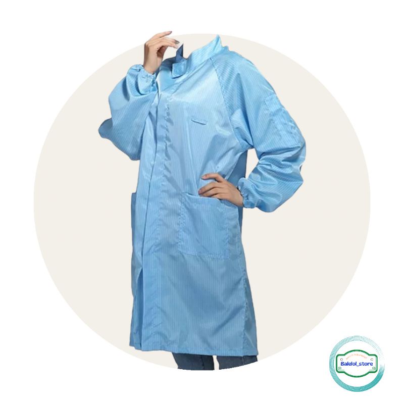 Jual Jas Lab Antistatic Esd Cleanroom Medis | Shopee Indonesia
