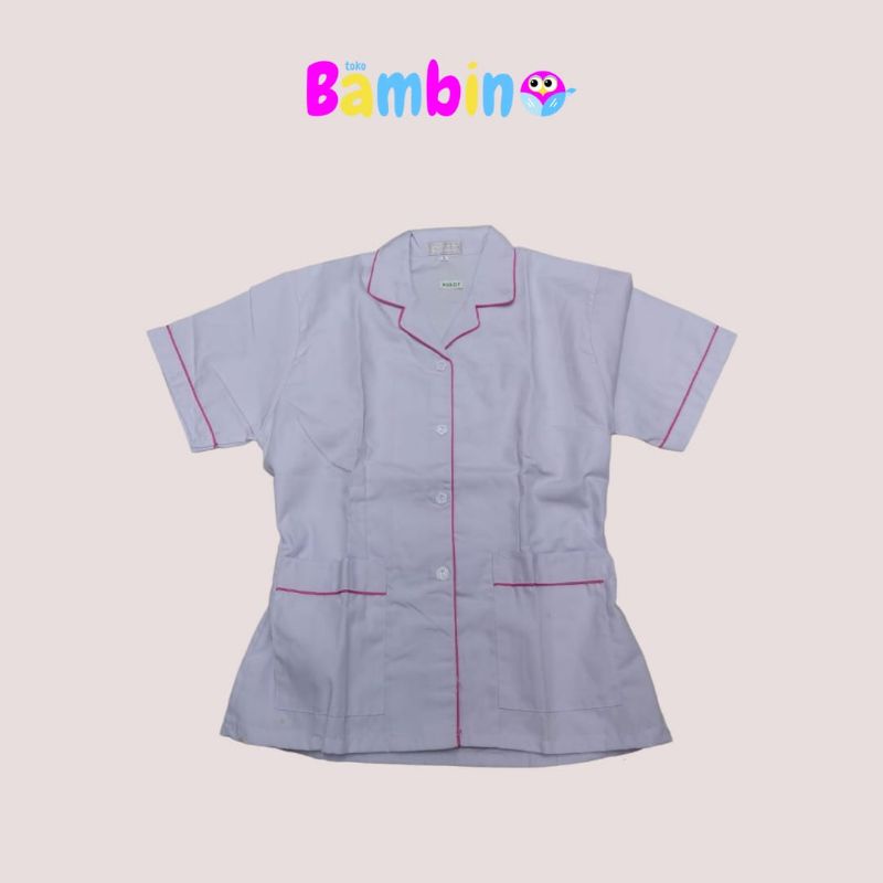 Jual Baju Suster Carry Kulot Putih | Shopee Indonesia