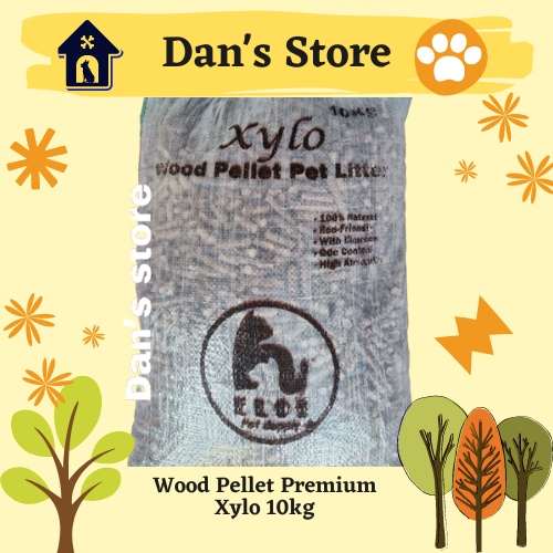 Jual Wood Pellet Premium Xylo 10kg - Extract Arang Penyerap Urine ...