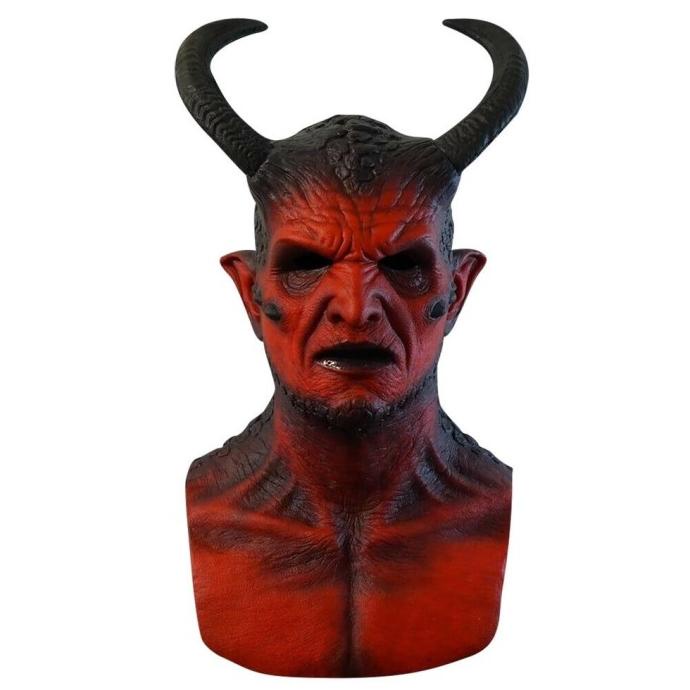Jual TOPENG SETAN DEVIL DEMON REALISTIS PRANK SERAM HALLOWEEN ...