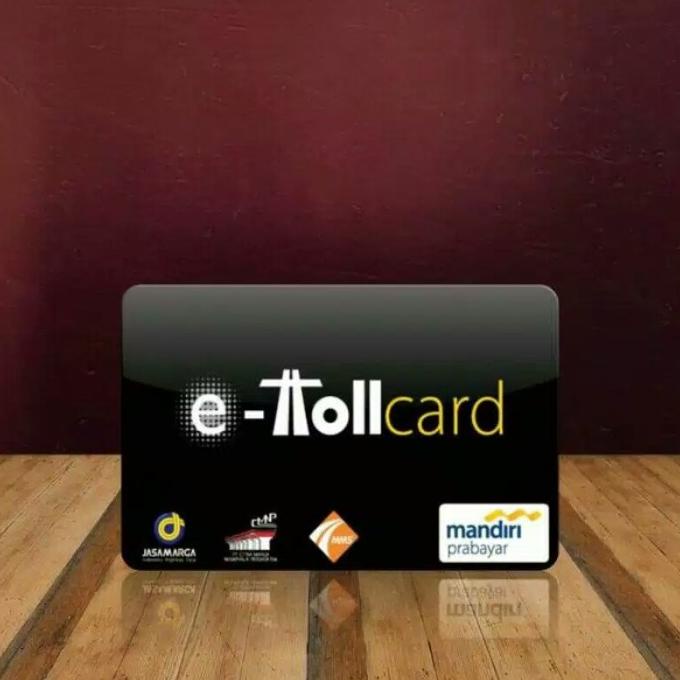 Jual Mandiri eTOLL Card HITAM - Classic Edition eMoney | Shopee Indonesia