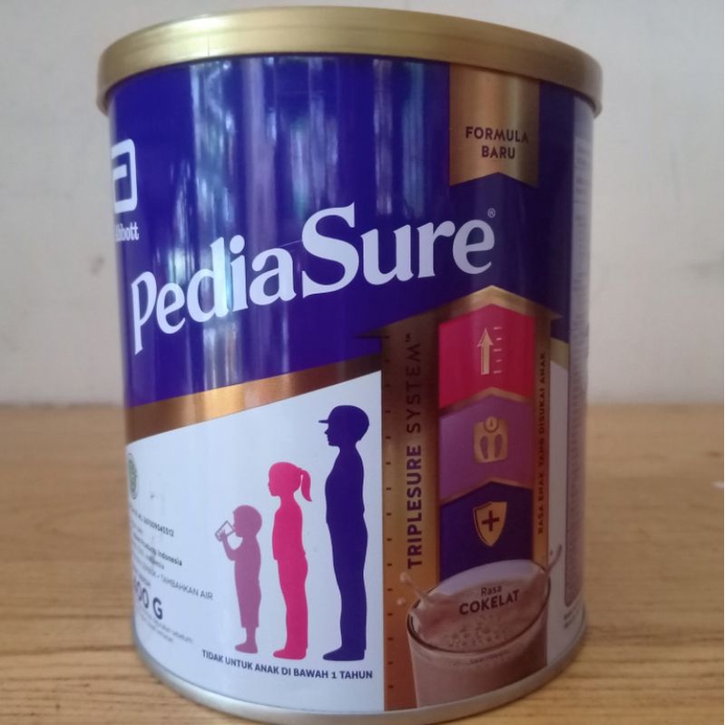 Jual PEDIASURE TRIPLESURE COKLAT/ VANILA/ MADU 400G | Shopee Indonesia