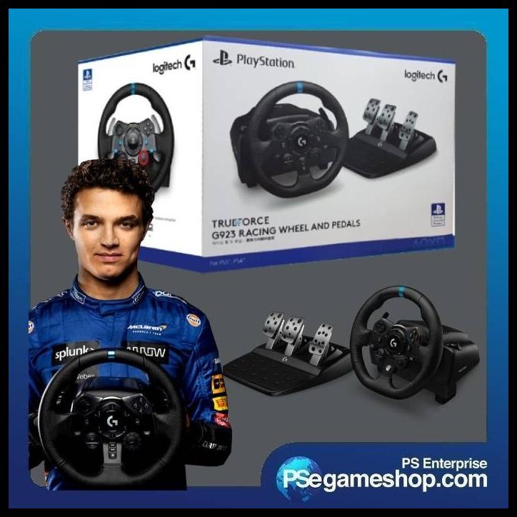 Jual Logitech G923 Trueforce Sim Racing Wheel For Ps4-Ps5 | Shopee Indonesia