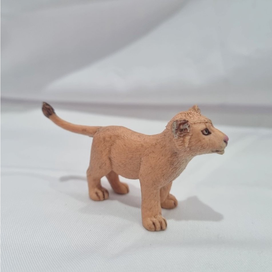 Jual Figur Hewan baby lion anak singa PVC Miniatur detail rapi 6.5cm ...