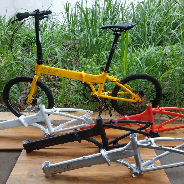 Jual Frame Frame Sepeda Litepro; Crius Master V Brake (Bukan Fnhon ...