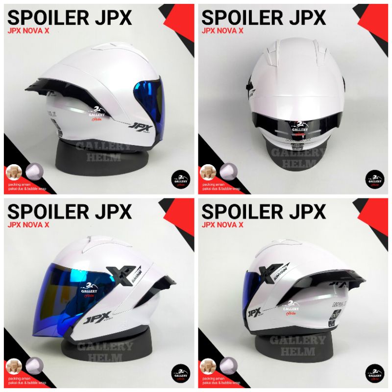 Jual SPOILER HELM JPX NOVA X | AKSESORIS WINGS HELM | Shopee Indonesia