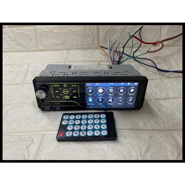 Jual Tape Mobil Head Unit Single Din Mp5 Hd Touchscreen Bluetooth ...
