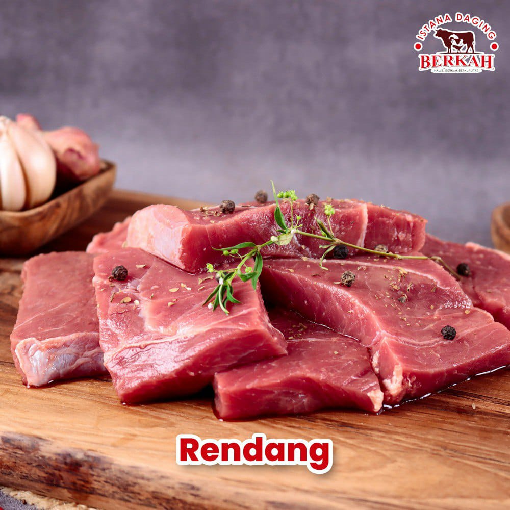 Jual Rendang Daging Sapi Impor 500gr I Istana Daging Berkah Shopee
