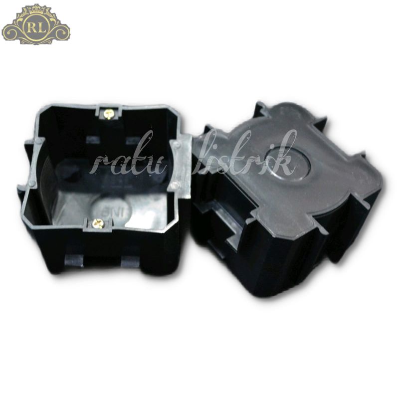 Jual Inbox Dus Kotak Hitam Ycl / Ib Doos Segi Kotak | Shopee Indonesia