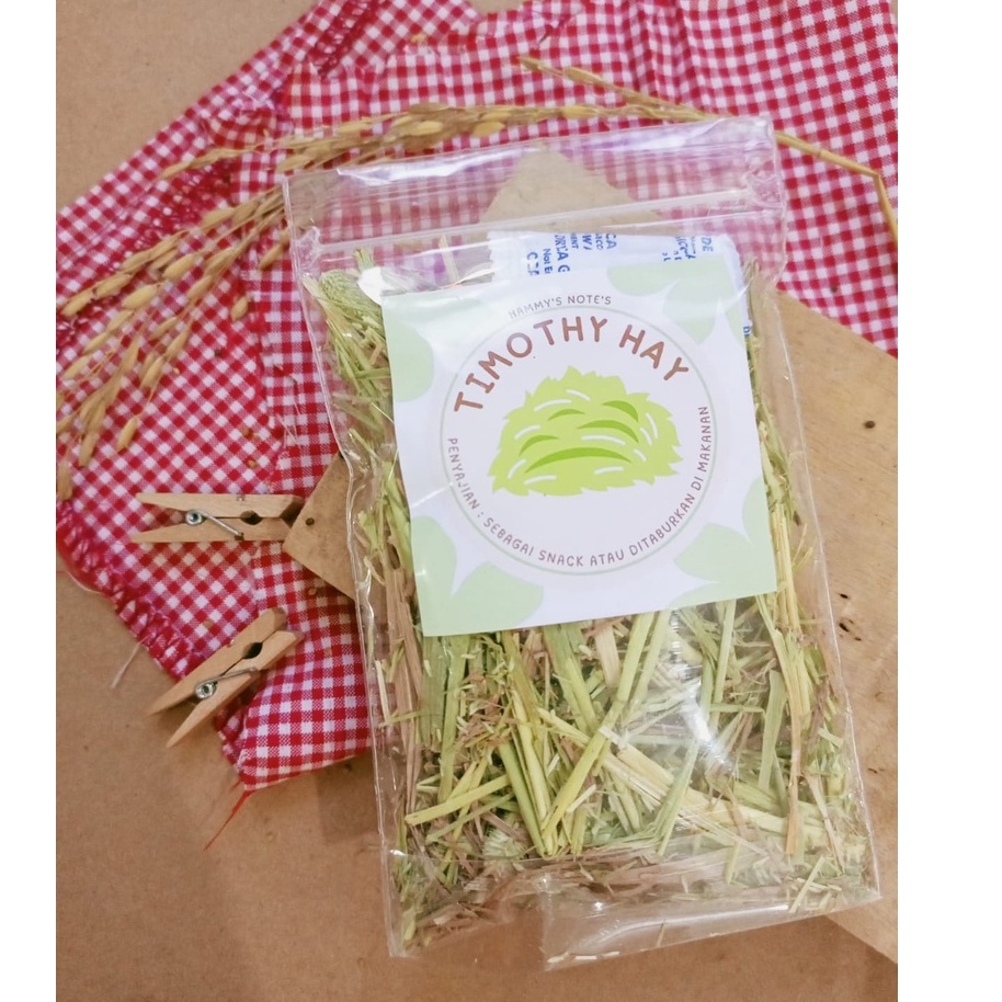 Jual Timothy Hay | Makanan Hamster | Snack Hamster | 10gr | By hammys ...