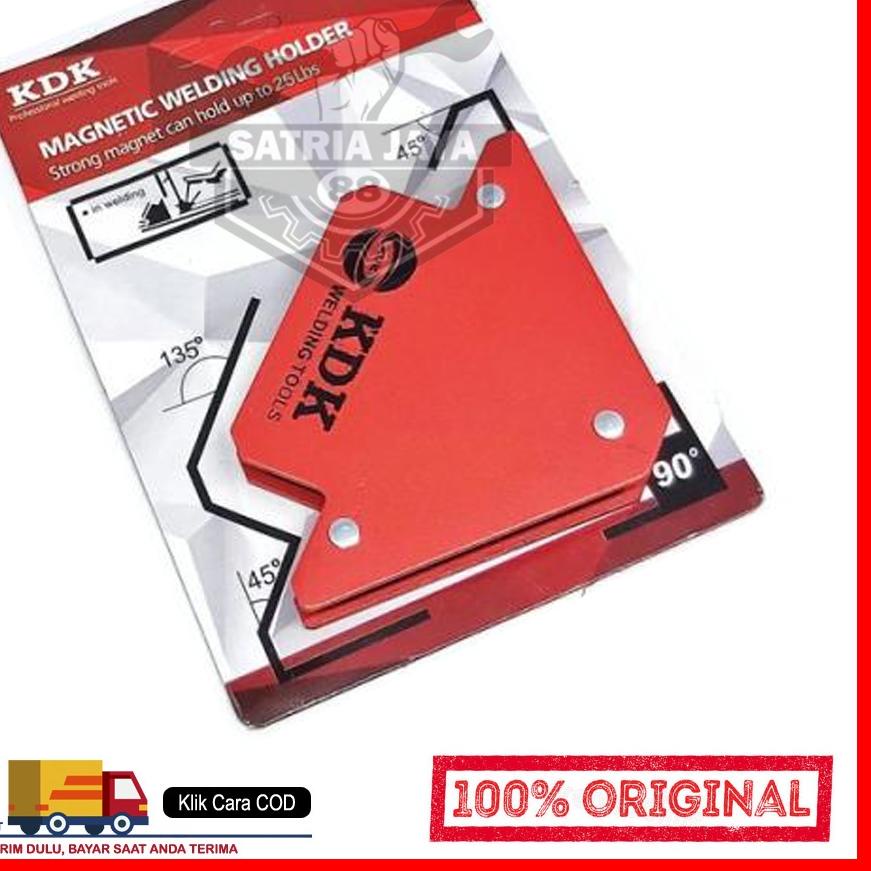 Jual Trend !!! KDK Siku Magnet Las 3 Inch 25 lbs Smart Welding Arrow ...