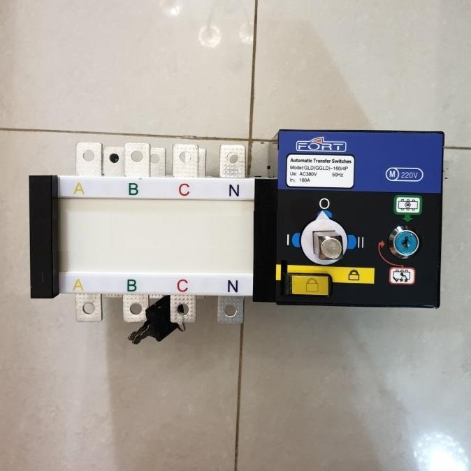 Jual Cos Motorized Fort Ats 160A 4P Change Over Switch Panel Ggld-160/4 | Shopee Indonesia