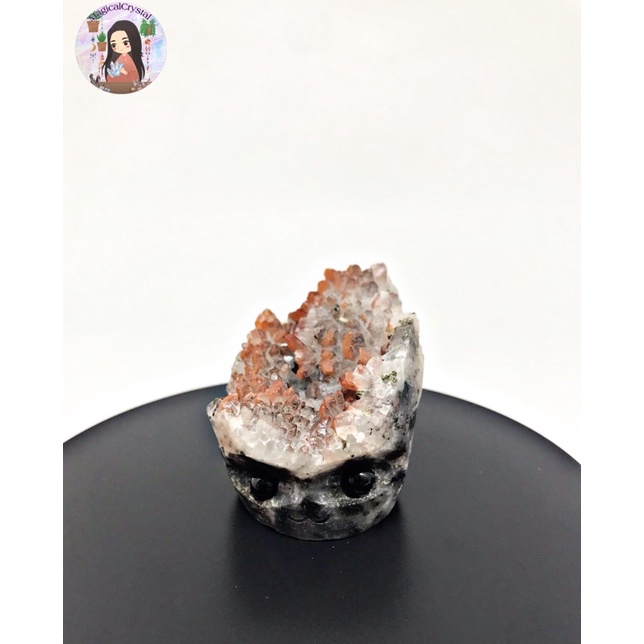 Jual batu crystal hedgie hematite quartz pyrite | Shopee Indonesia