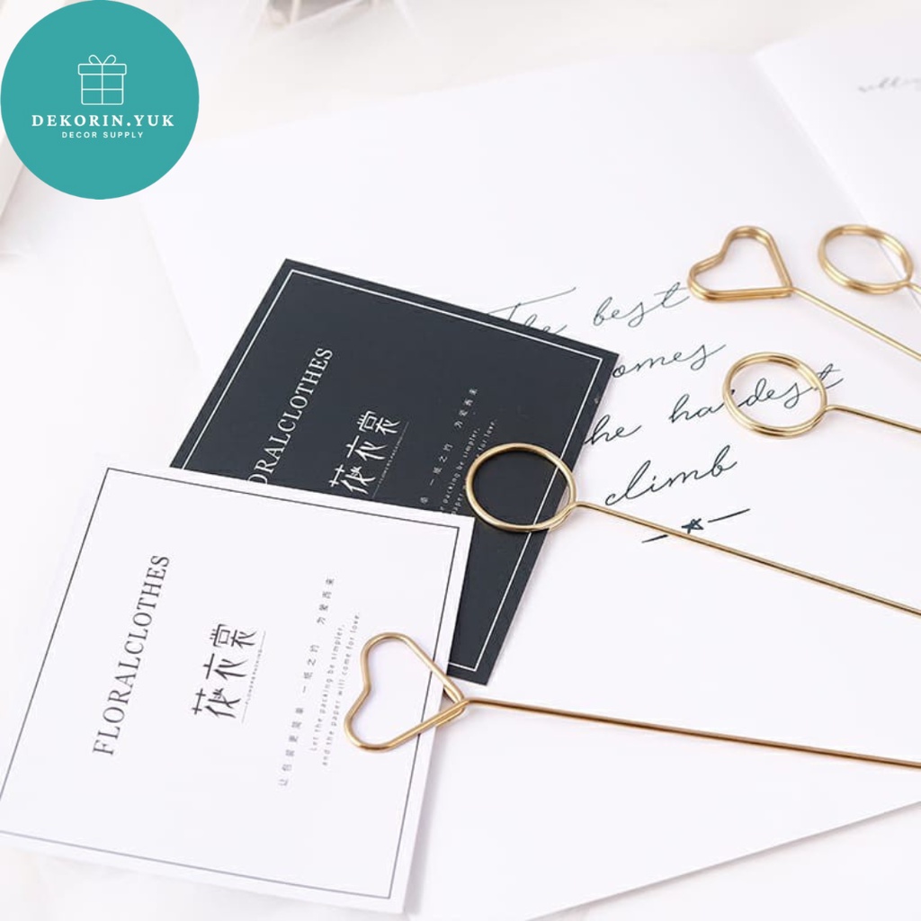 Jual GOLD STICK CARD / STIK BESI UNTUK KARTU UCAPAN BUKET BUNGA / STIK ...