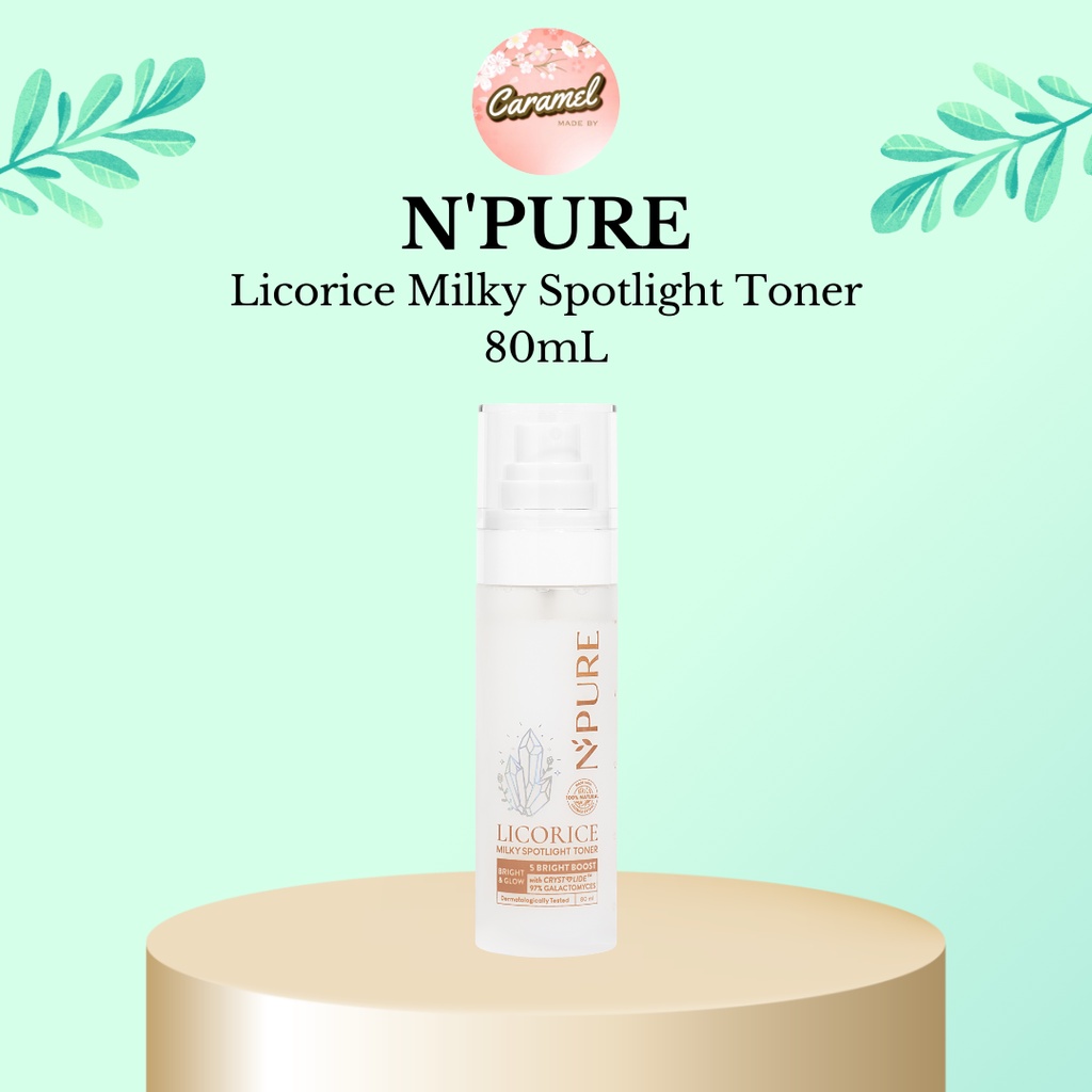 Jual NPURE Licorice Milky Spotlight Toner 80mL - Toner Wajah ...