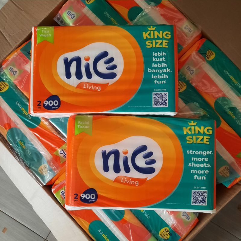 Jual Tisu Nice 900 gr 2ply kemasan baru | Shopee Indonesia