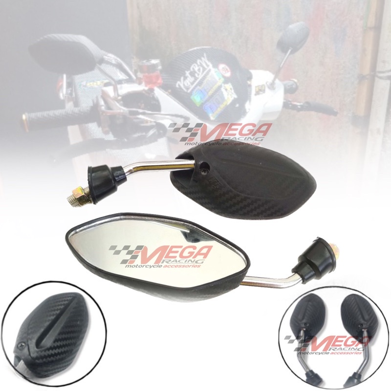 Jual Spion Mini Beat Tangkai Glavanis Chrome Spion Beat Mini New Honda ...