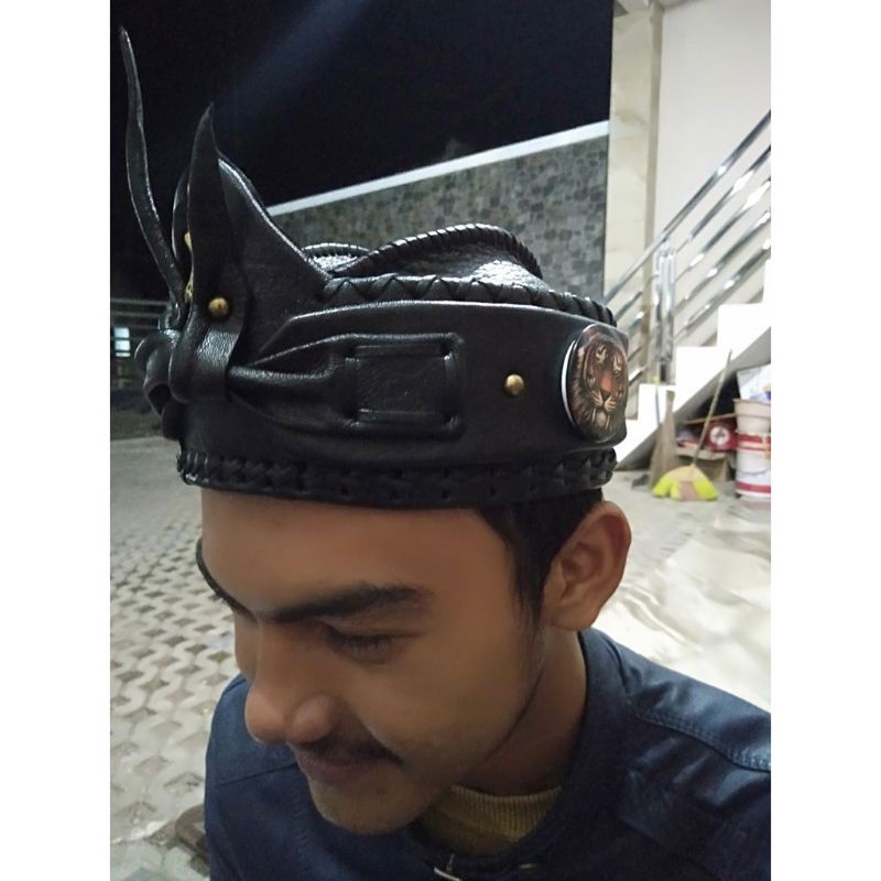 Jual blangkon kulit bendo kulit asli topi tradisional Jawa sunda ...
