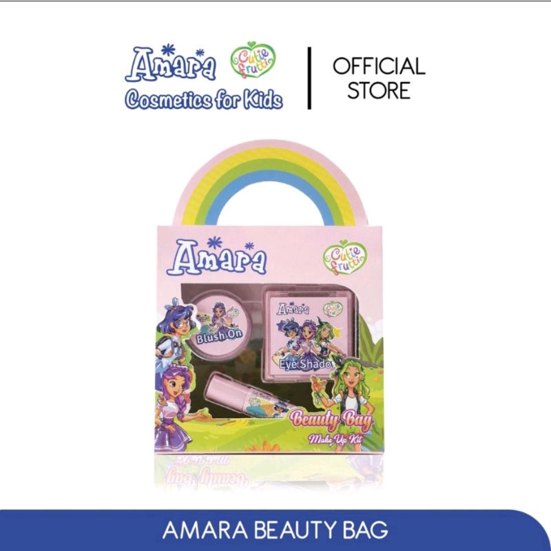 Jual Amara Beauty Bag Make Up Kit For Kids | Shopee Indonesia