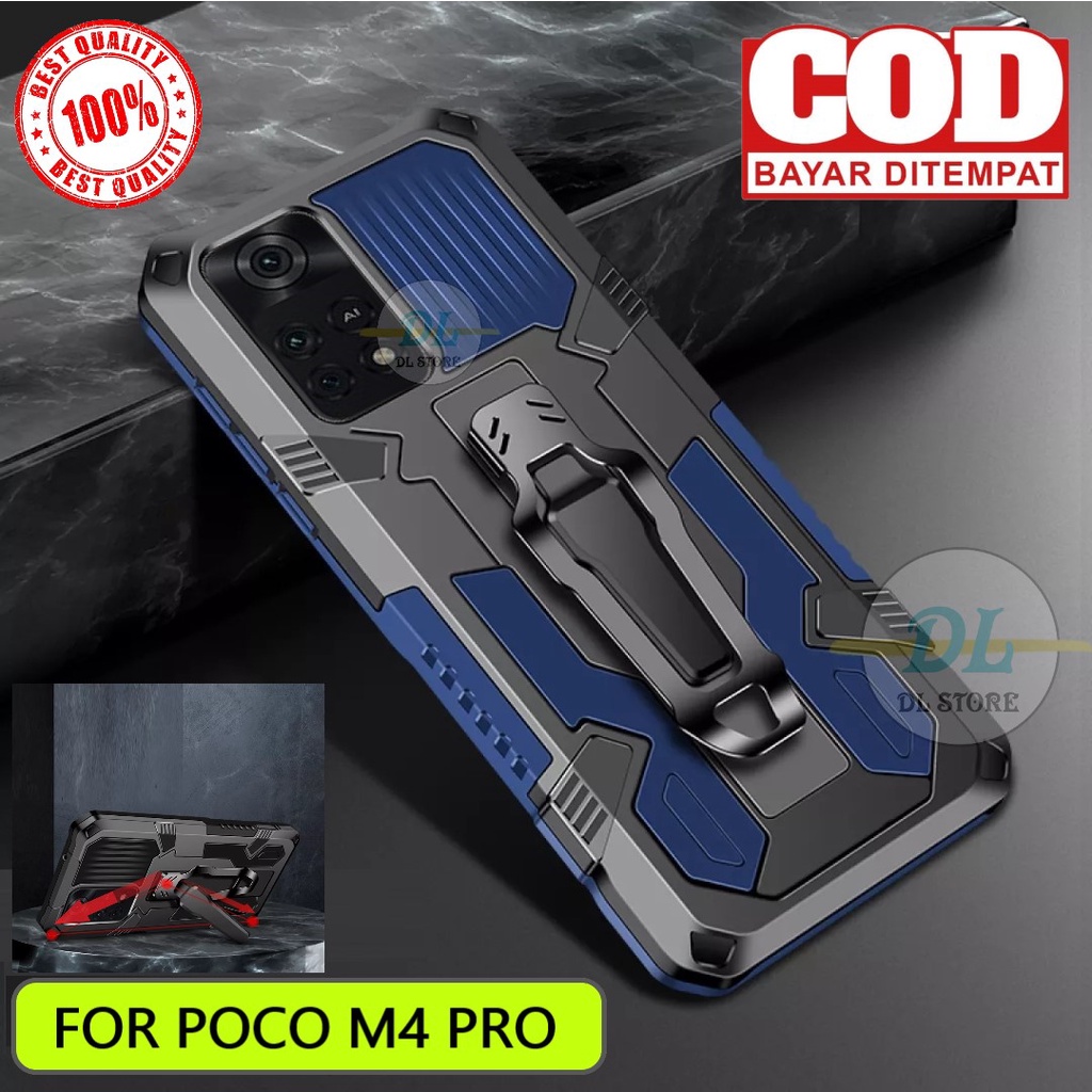 Jual CASING UNTUK POCO M4 PRO(6,43 INCH) CASING STANDING BACK KLIP HARD ...