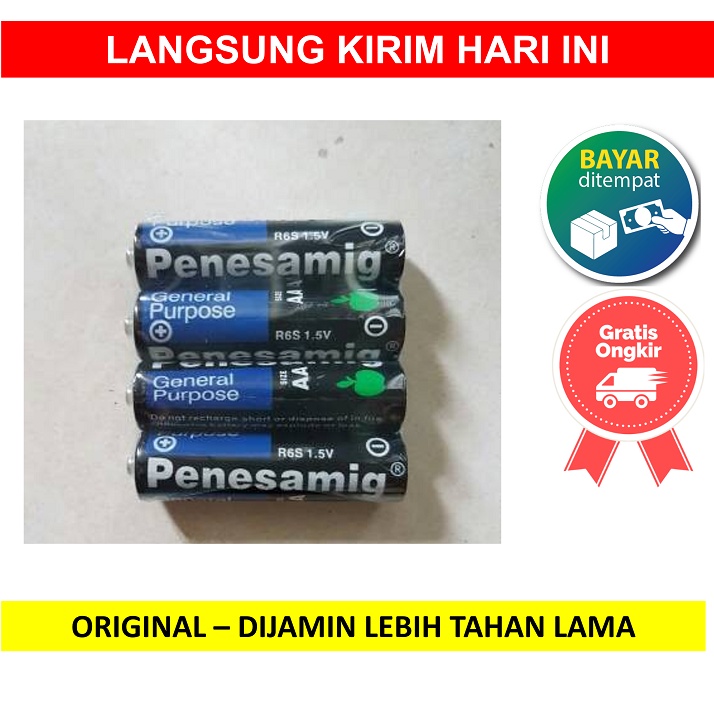 Jual Baterai BESAR AA Jam Dinding Mainan A2 Batere Battery Remote Remot ...
