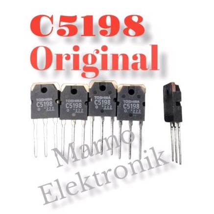 Jual TR TRANSISTOR C5198 ORIGINAL TR FINAL TOA C 5198 | Shopee Indonesia