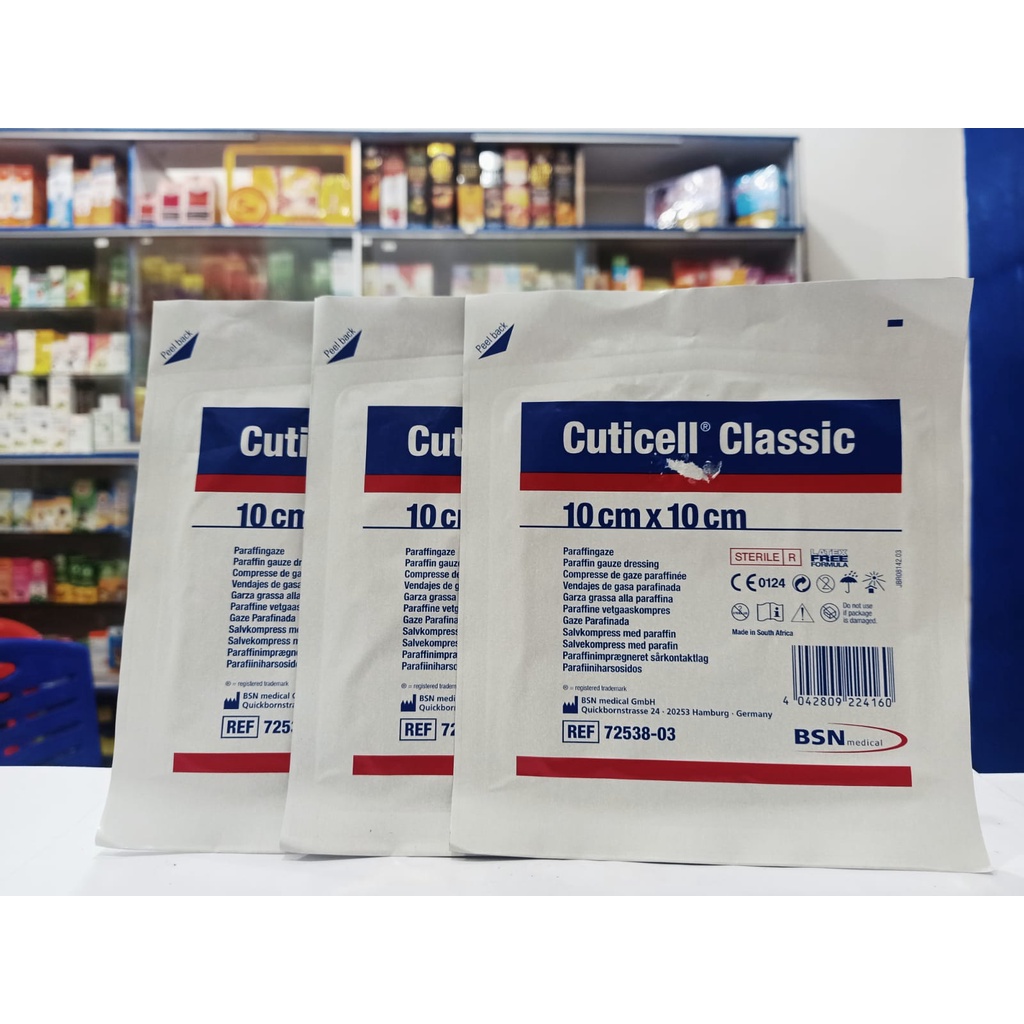 Jual Cuticell Classic 𝟏𝟎 𝐂𝐌 𝐗 𝟏𝟎 𝐂𝐌 𝟏 𝐋𝐄𝐌𝐁𝐀𝐑 - Plaster Luka dari Bahan ...