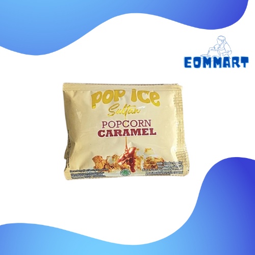 Jual Pop Ice Sultan Popcorn Caramel Renceng 10 Sachet | Shopee Indonesia