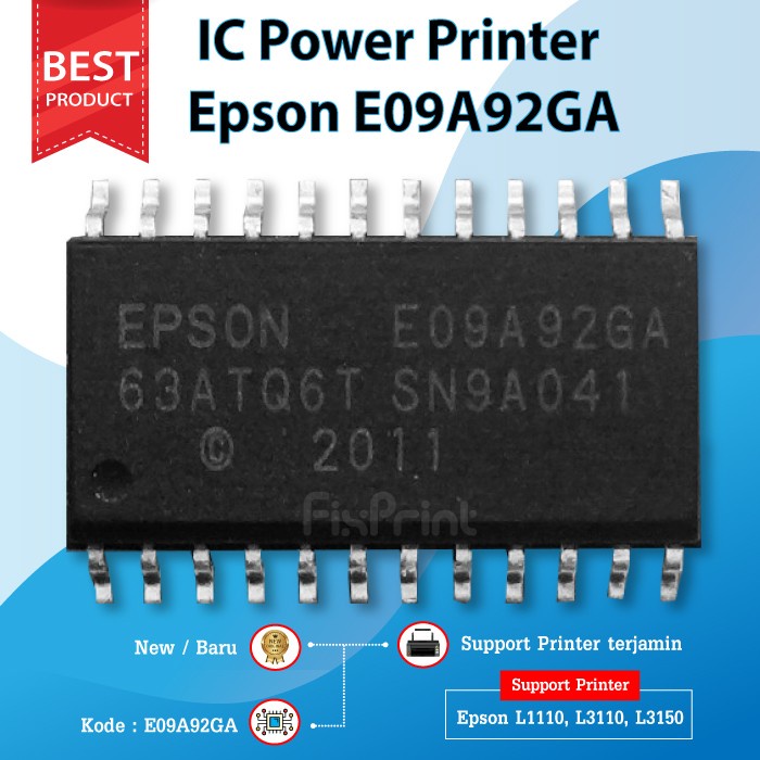 Jual Main Ic E09A7418A Power Mainboard Printer Epson L1110 L3110 L3150 ...