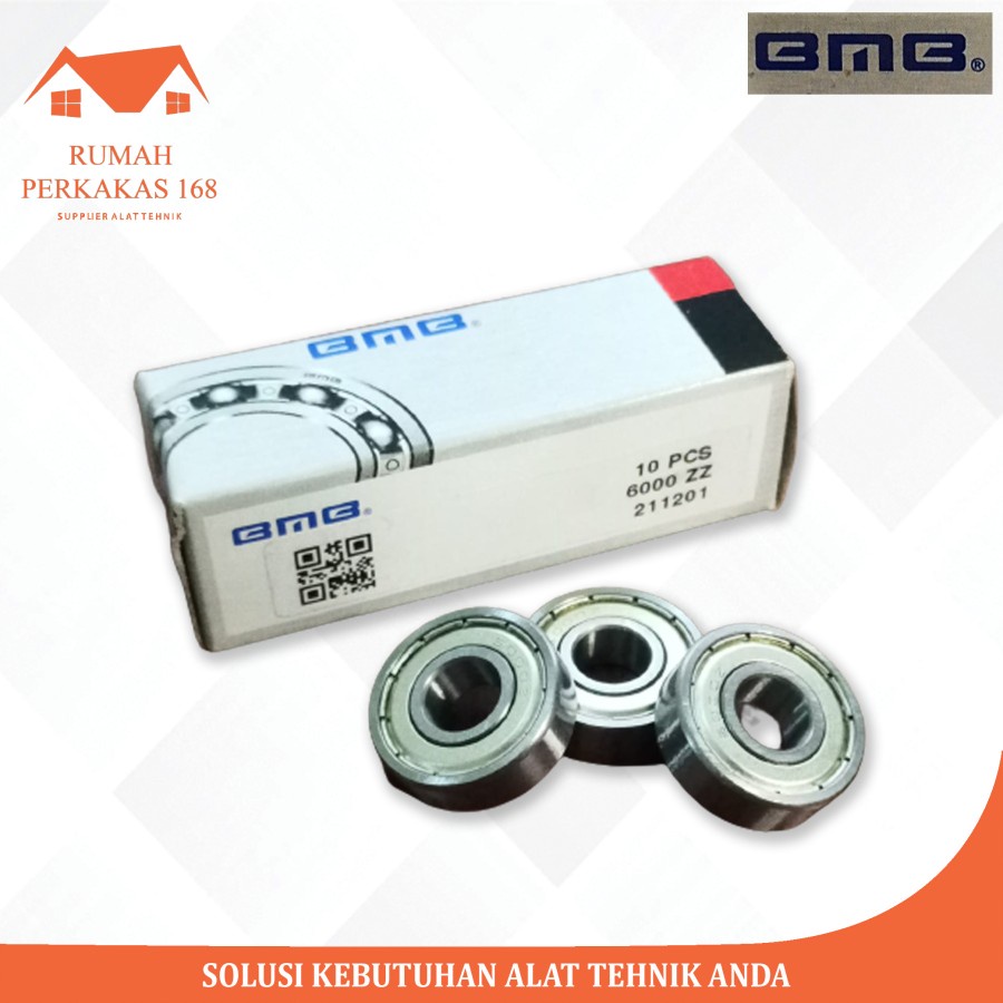 Jual BEARING 6000 ZZ 6000ZZ BMB | Shopee Indonesia