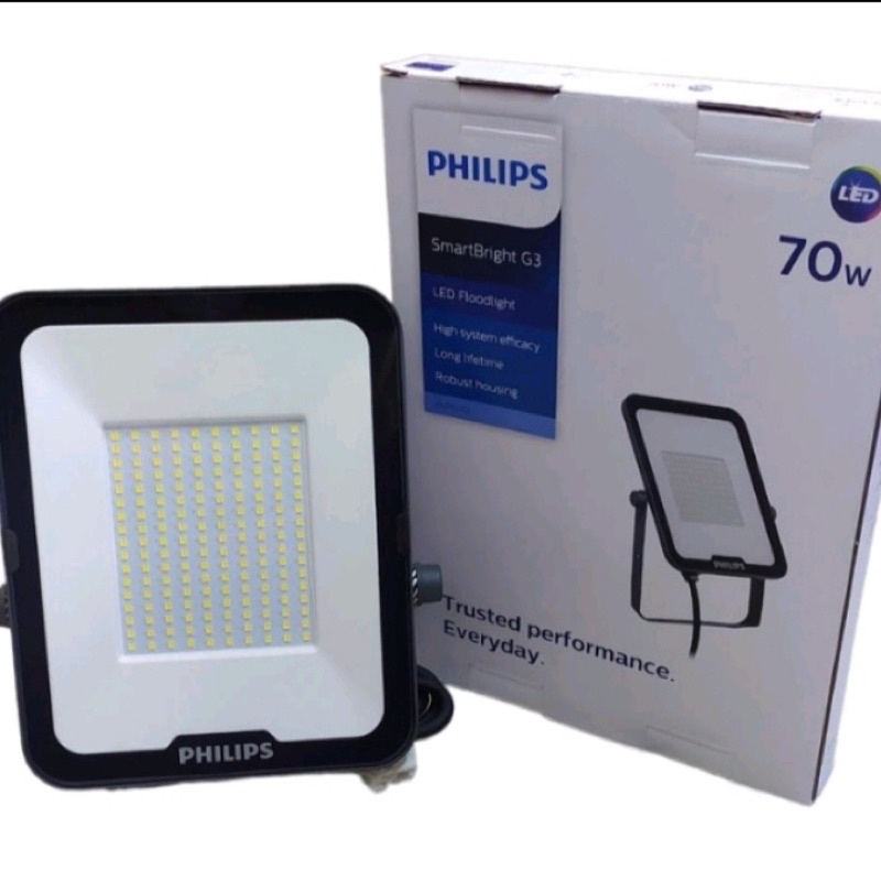 Jual PHILIPS LED SOROT BVP 151 70watt PUTIH / Philips Lampu Sorot BVP ...