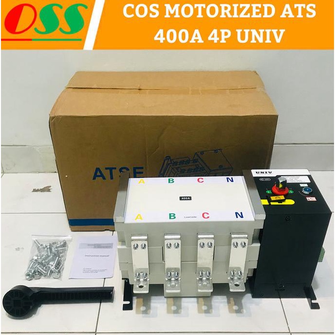 Jual Cos Motorized Ats 400A 4P Ats Univ Univ-400A Untuk Panel Ats Amf ...
