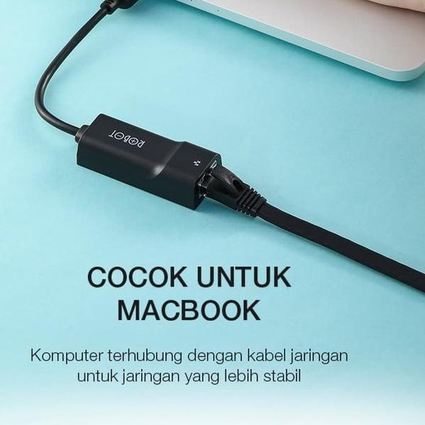 Jual HOT Product ROBOT EA10 USB Ethernet Adapter USB 2.0 to RJ45 LAN ...