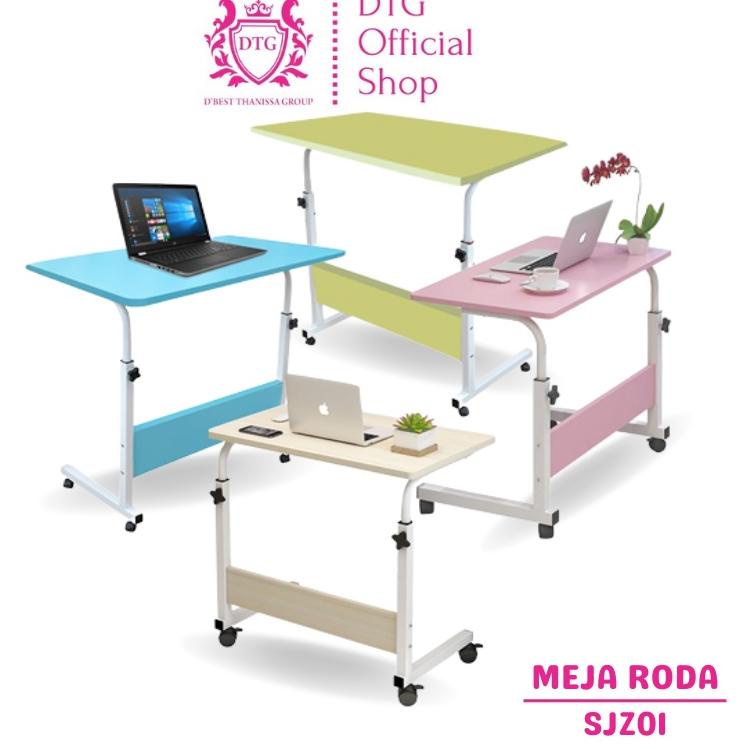 Jual Spesial disini--DTG Stand Meja Laptop Roda Portable/Meja Laptop ...
