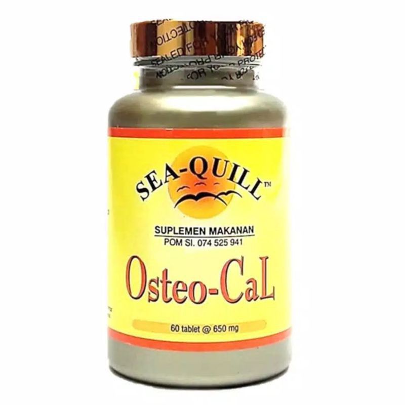 Jual SEAQUILL OSTEO CAL ISI 60 TABLET SEA-QUILL SEA QUILL OSTEOCAL ...
