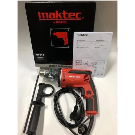 Jual Bor Tangan MAKTEC MT817 (13mm) / Bor Listrik / Torka | Shopee ...