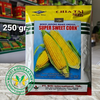 Jual Benih Jagung Manis Super Sweet Corn 250 gr | Bibit Jagung Manis | Shopee Indonesia