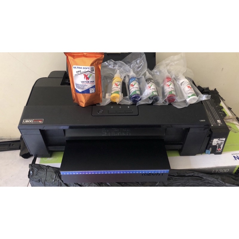 Jual printer DTF L1800 paket hemat usaha sablon kaos | Shopee Indonesia