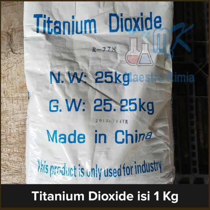 Jual Titanium Dioxide / TiO2 isi 1 Kg | Shopee Indonesia