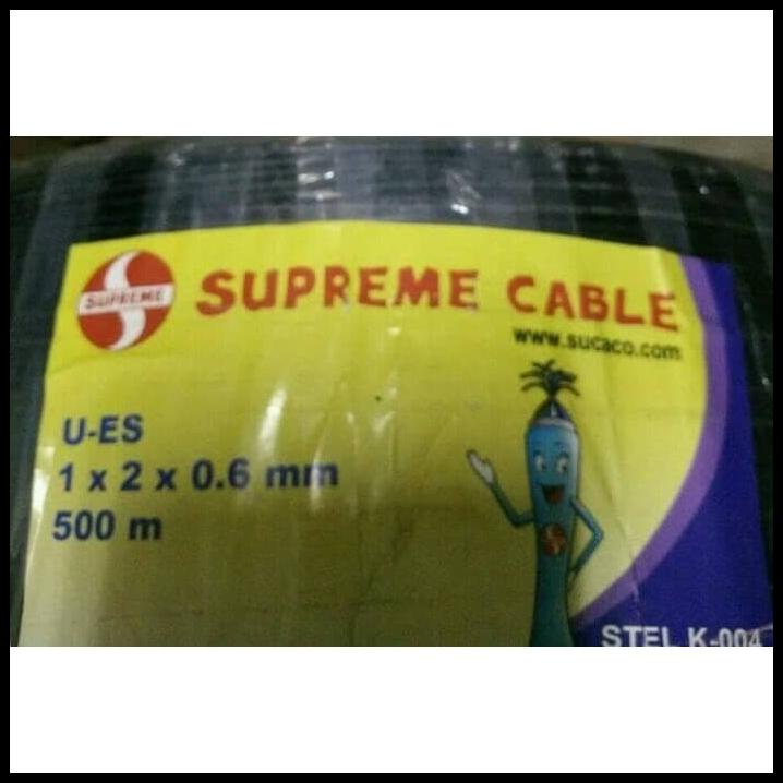 Jual Kabel Telepon Outdoor Drop Wire / Dw / Drop Ware 1X2X0,6 Roll ...
