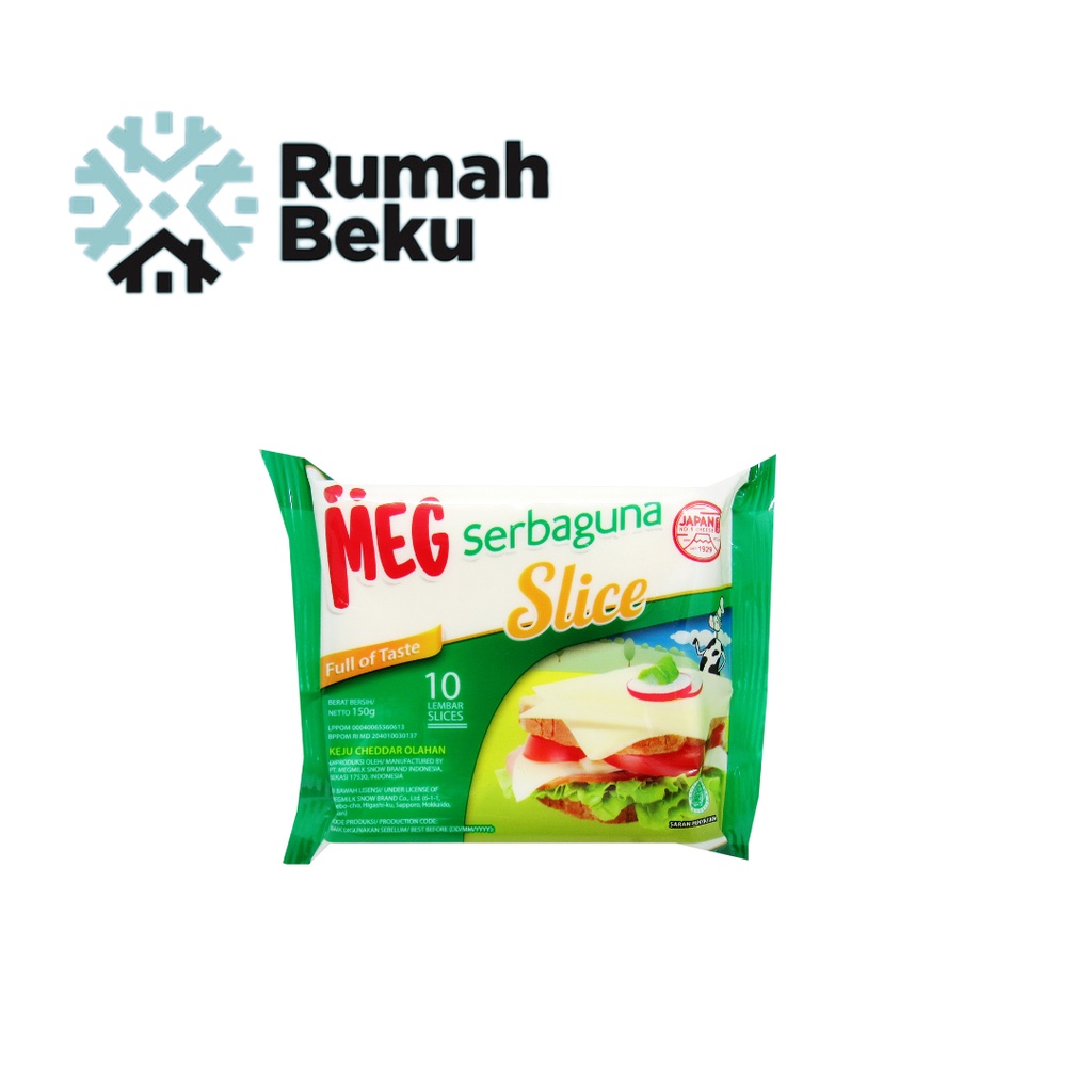 Jual Keju Meg Slice Cheddar serbaguna Isi 10 slice | Shopee Indonesia