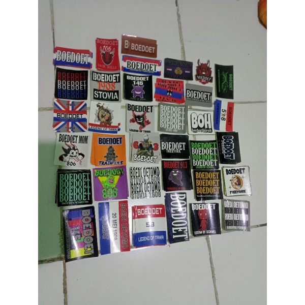 Jual PAKETAN STIKER BOEDOET ISI 10 PCS BEBAS PILIH | Shopee Indonesia