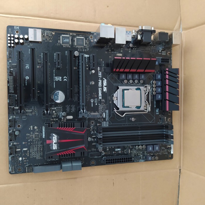 Jual Motherboard Asus z97 Pro Gamer + Core i5 4590 | Shopee Indonesia